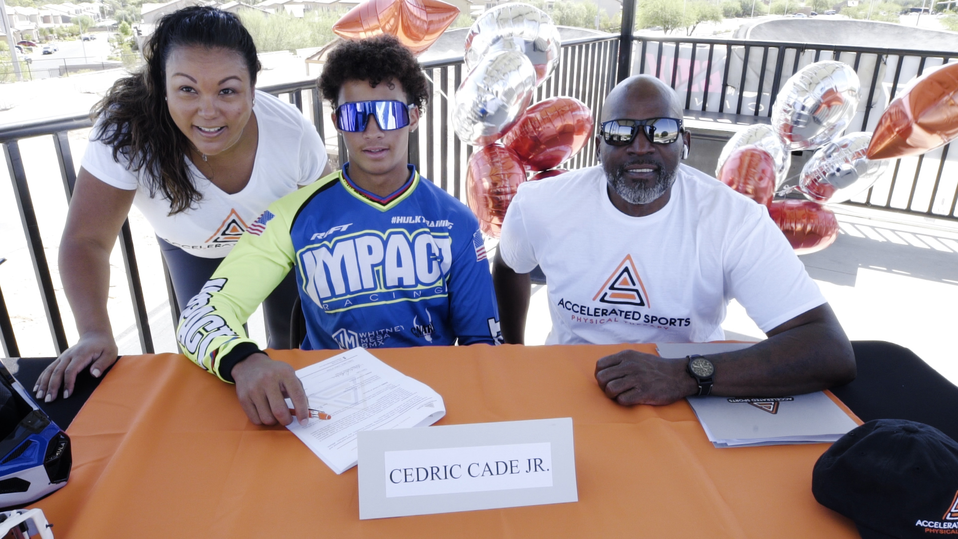 Cedric Cade 2022 UCI World 16 Champ Welcome Home